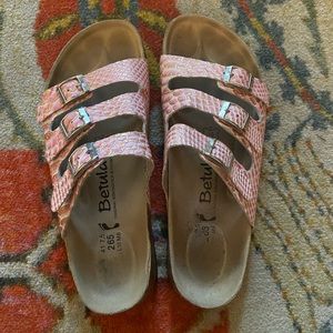 Betula By Birkenstock | Shoes | Betula Snakeskin Sandals | Poshmark